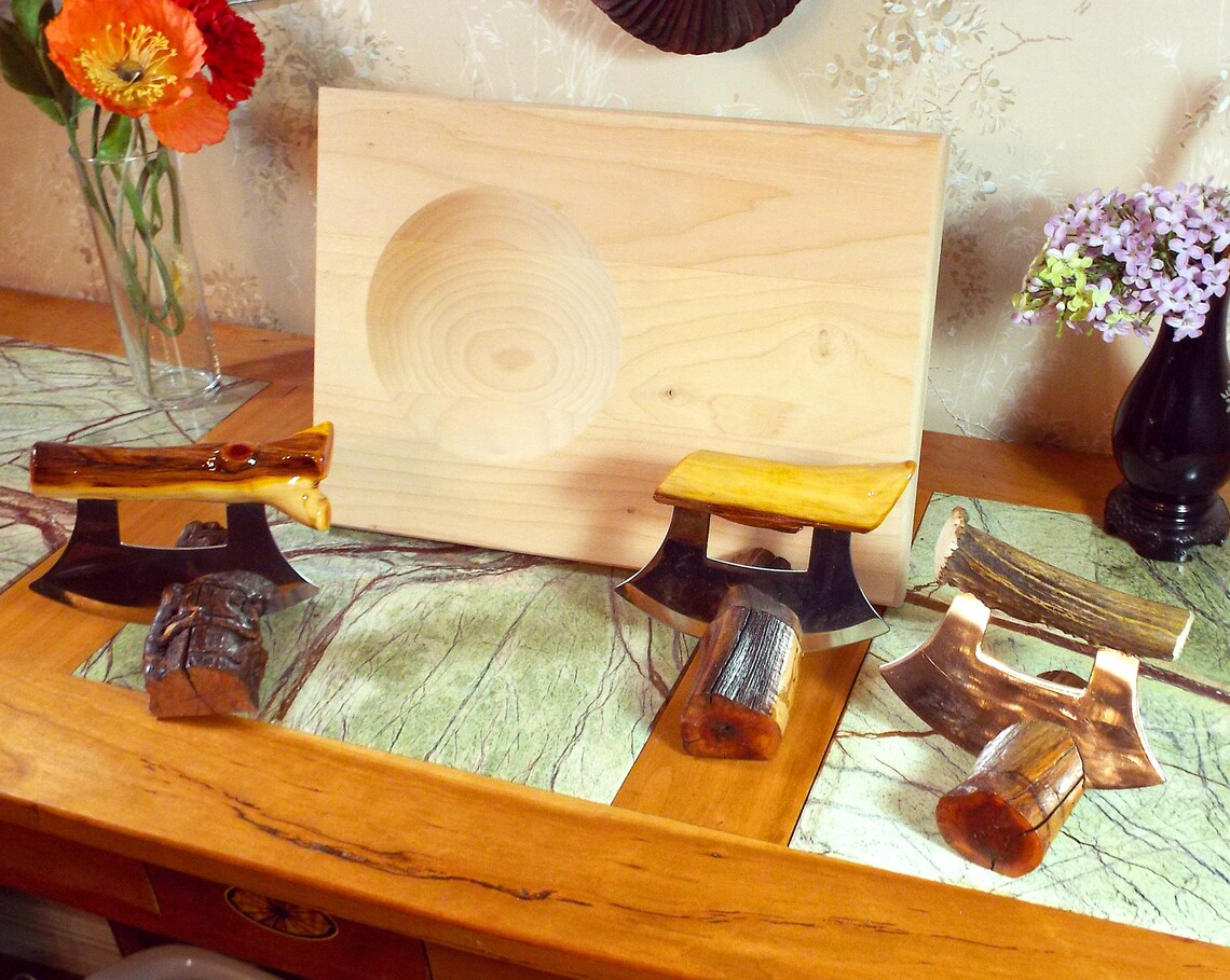 6. Large Ulu Knife With Optional Cutting Board - Etsy