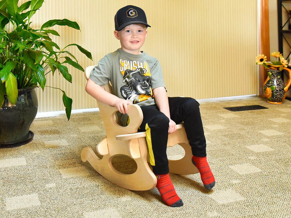 13B. Children's Large Rocking Chair (ready for Assembly) - Etsy