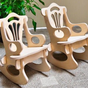 50. Large Child's Rocking Chair Plans - Etsy