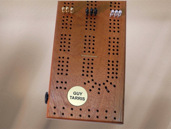 15. Three Track Cribbage Board - Etsy