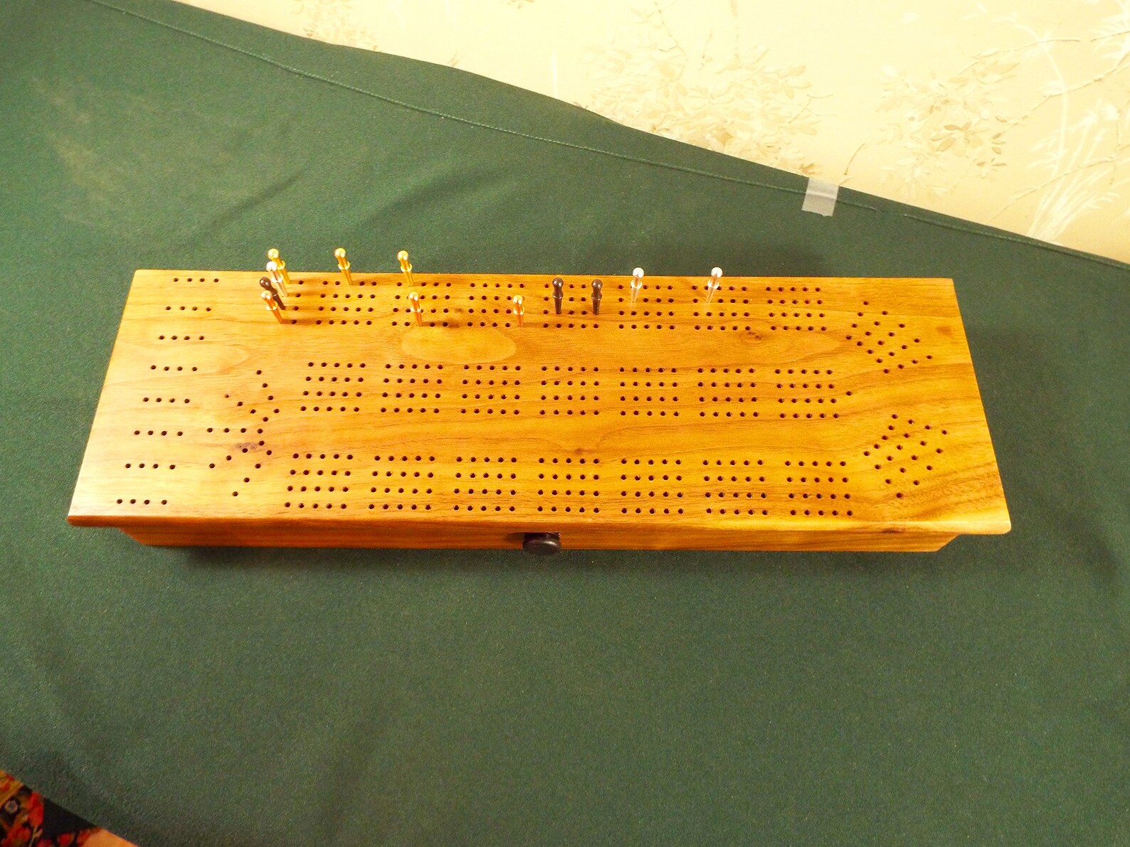21A. 4 Track Cribbage Board / Box - Etsy