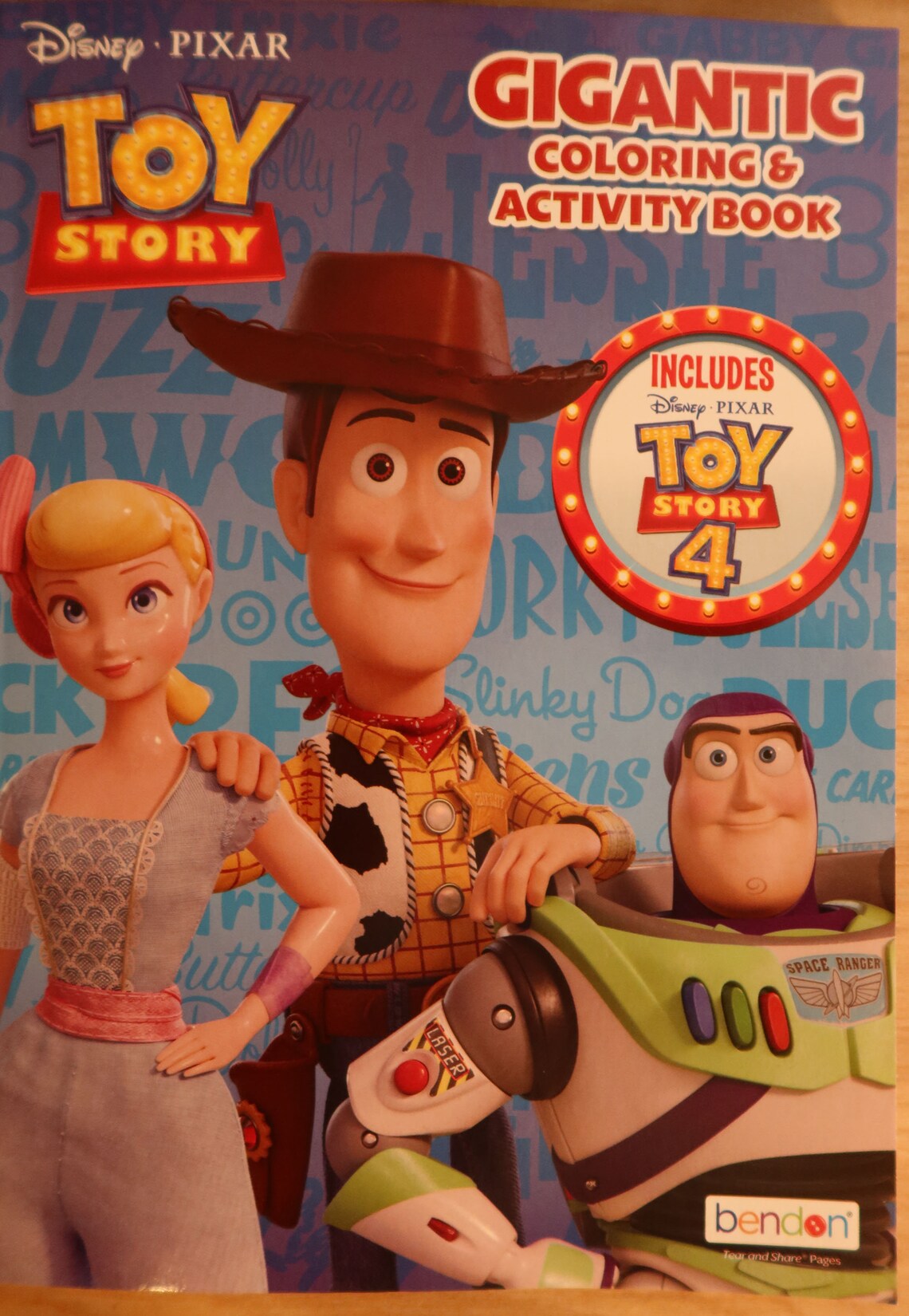 Disney Pixar Toy Story Gigantic Coloring & Activity Book - Etsy