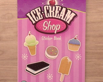 Ice Cream Shop Book | Etsy