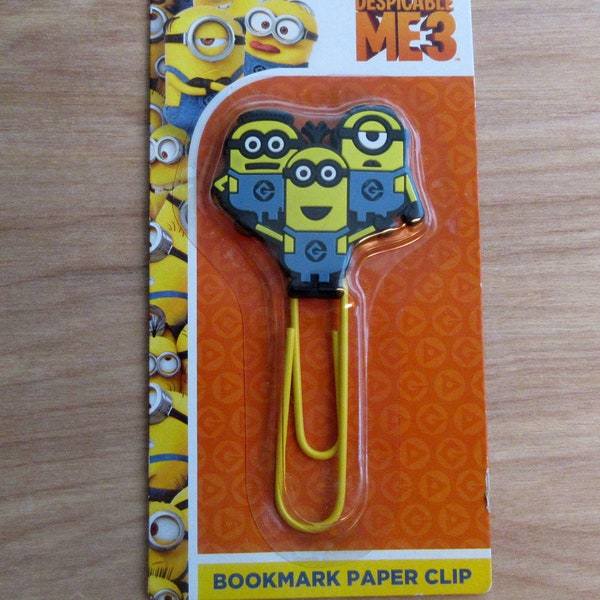 Minion Bookmark - Etsy