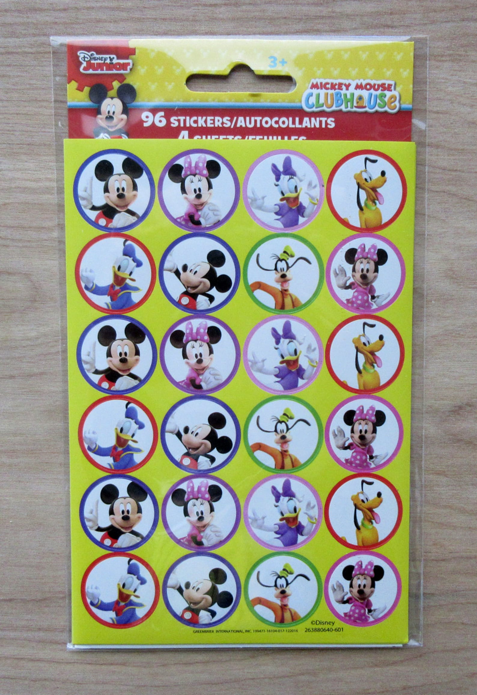 Mickey Mouse Clubhouse Stickers4 Sticker Sheets96 - Etsy
