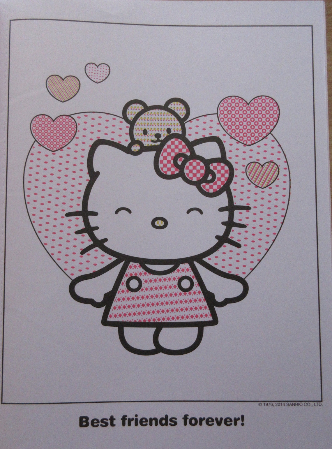 Hello Kitty Paint With Water Children's Booksuper Cute | Etsy