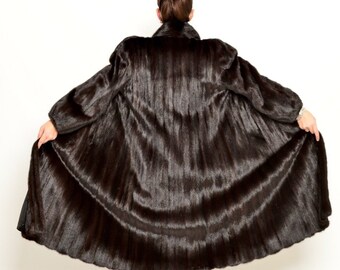 Vintage fur coat | Etsy