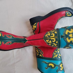 Mongolian Boots for Shamane - Etsy