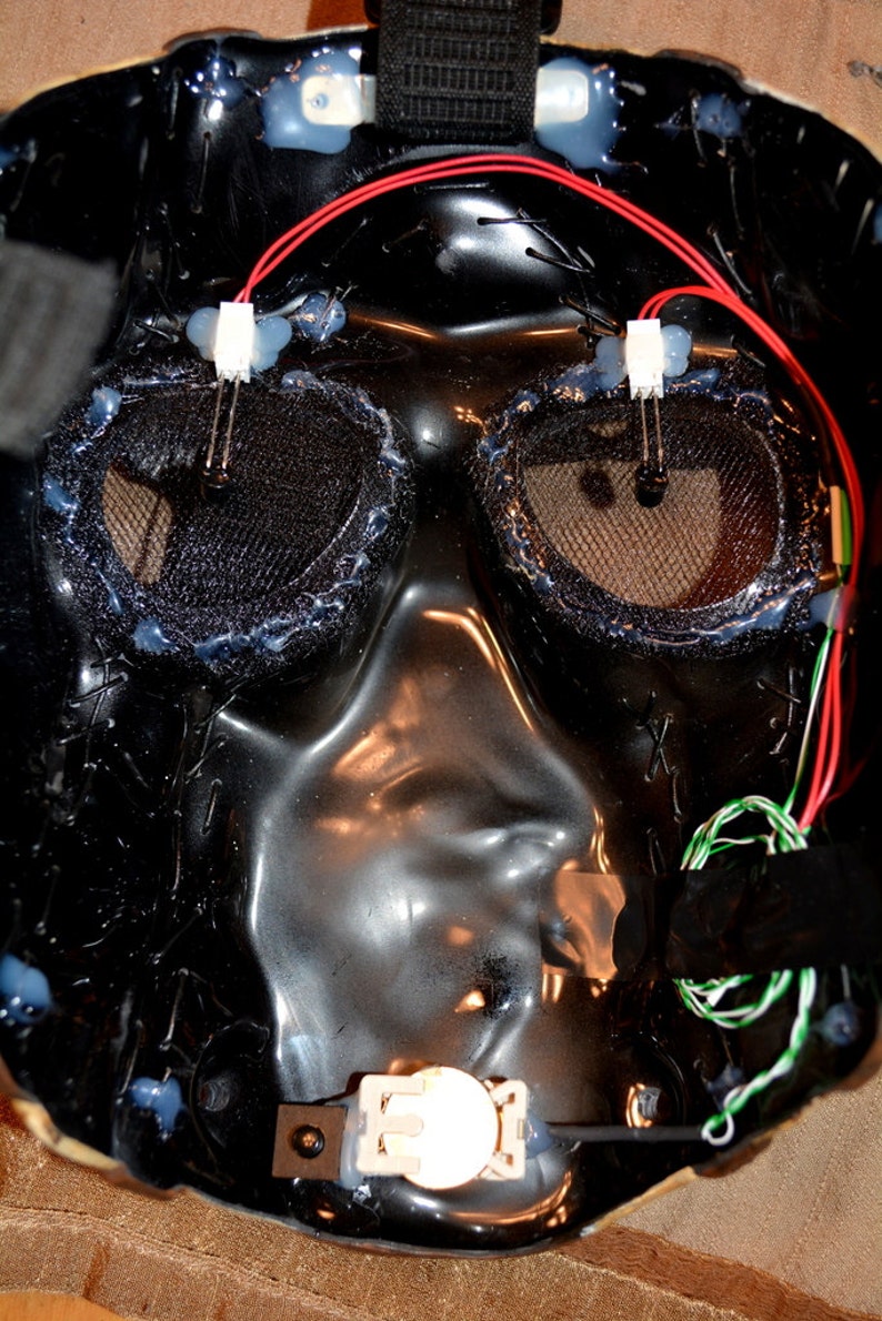 LED Cosplay Eyes Glowing Mask Eyes LED Mask Furry led Eyes | Etsy