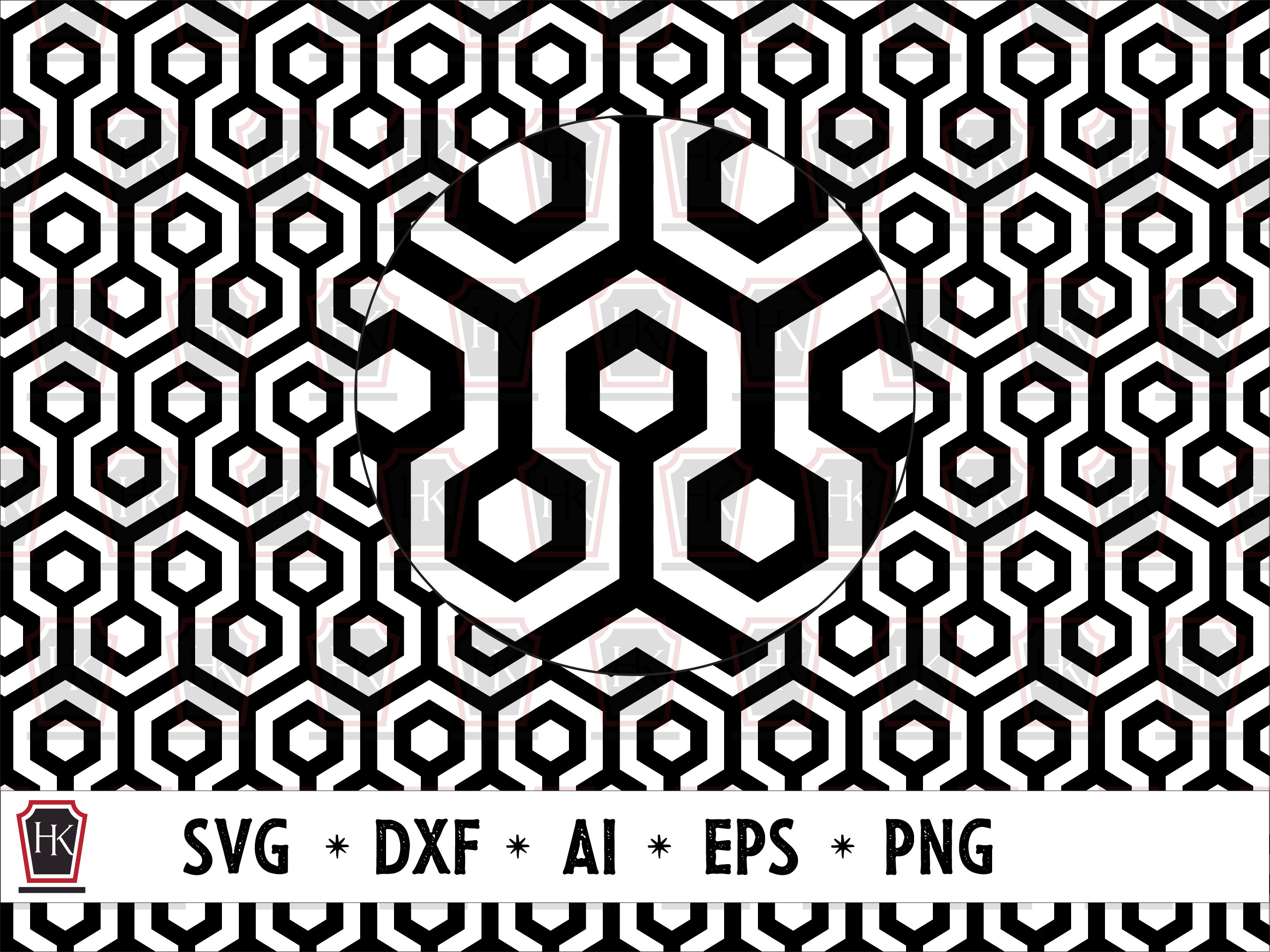 Overlook Hotel Carpet Pattern SVG: the Shining Redrum Design (digital ...