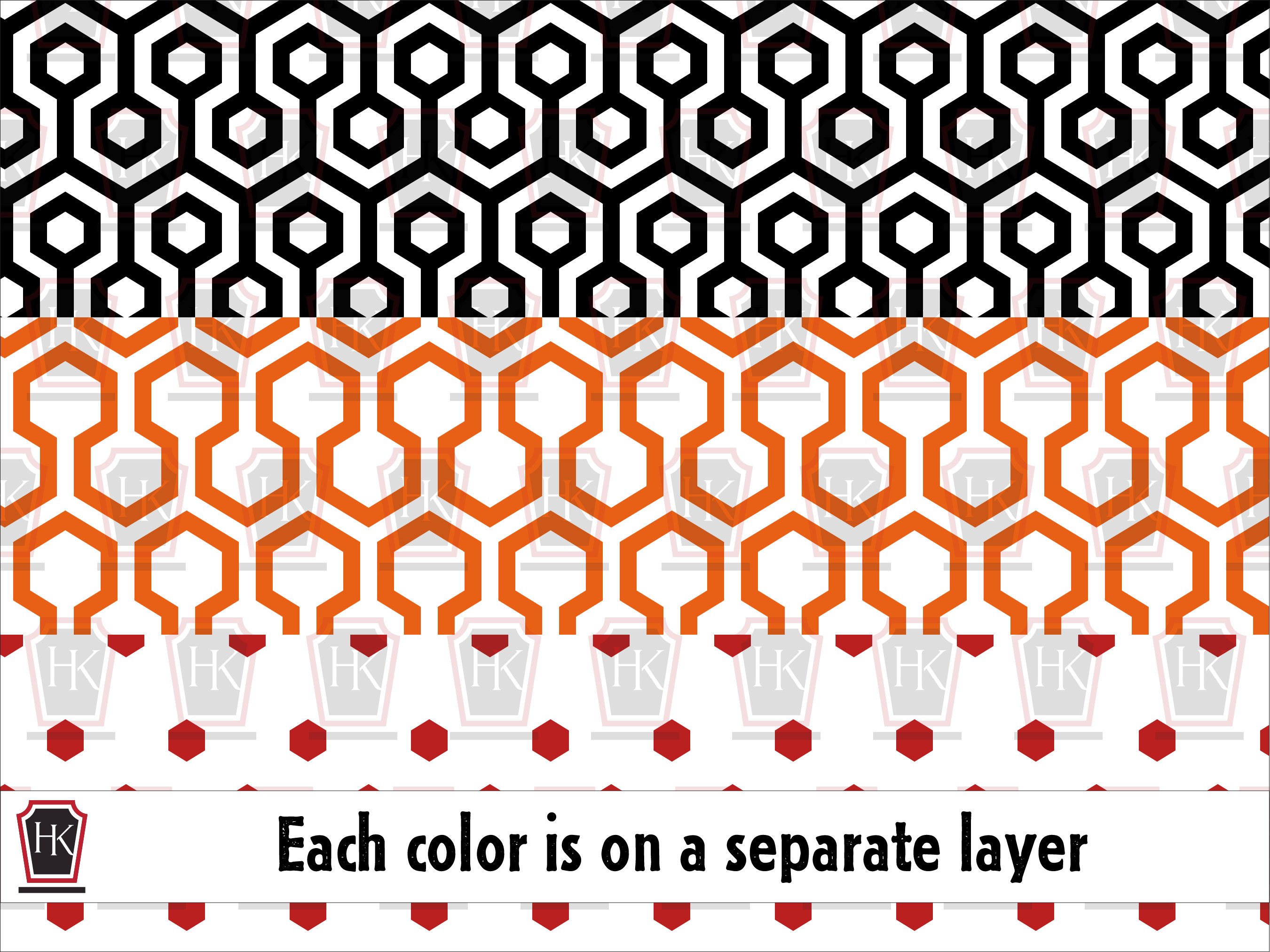 The Shining Carpet Pattern Vector