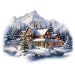 Winter Illustration, Snow Sublimation, Winter Scene, Winter Graphics ...