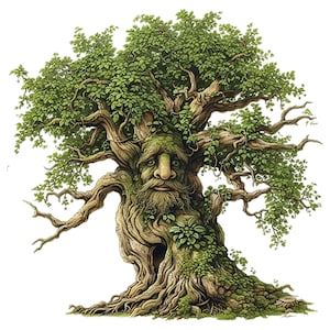 Troll Tree, Tree Troll Clipart, Woods Troll, Troll Illustration, PNG ...