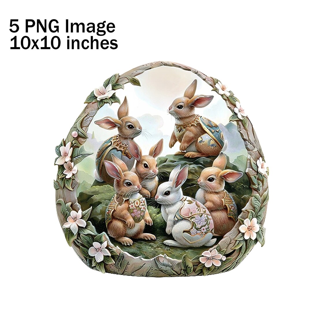Bunny Eggs, Open Eggs Clipart, Cutaway Easter Eggs Bunny Easter Eggs ...