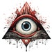 Eye PNG, Pyramid Eye Clipart, Eyes Images, Ete Illustration, Eye ...