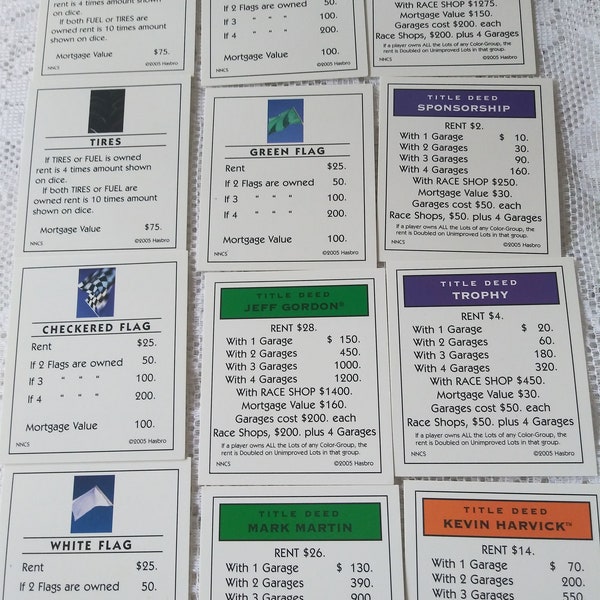 Property Cards - Etsy