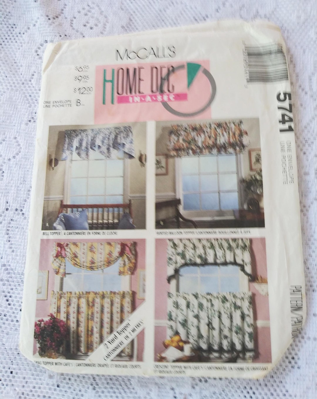 Curtain Patterns, Curtain Toppers, Window Treatment Pattern, Balloon ...