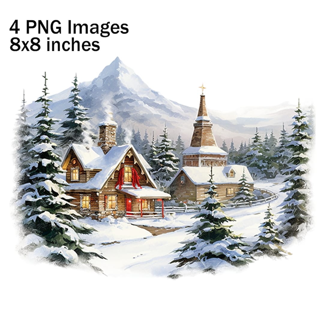 Winter Illustration, Snow Sublimation, Winter Scene, Winter Graphics ...