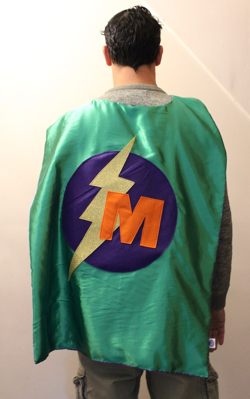 Personalised Superhero Adult Cape With Full Names - Etsy
