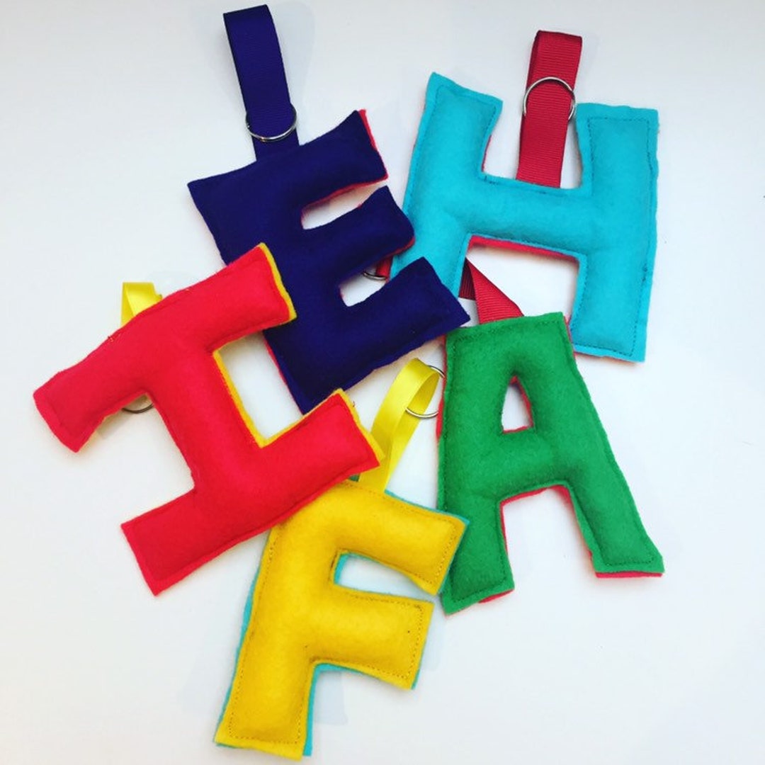 Keyring Stocking Filler, Personalised Alphabet - Etsy