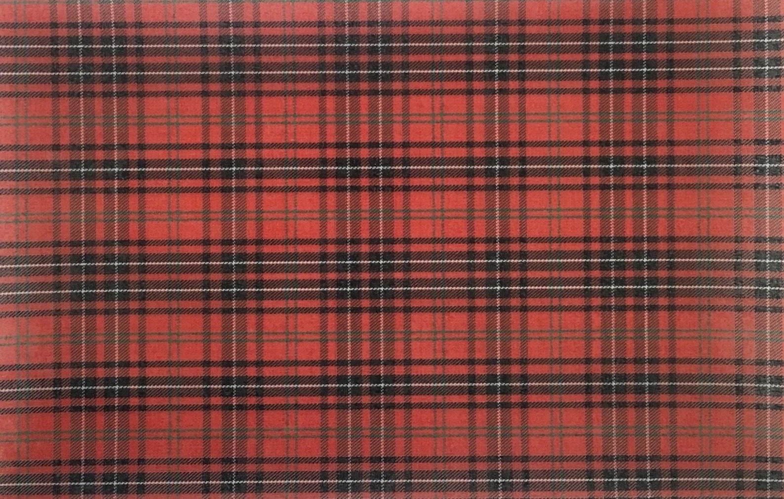 Edible Patterned Rice Wafer Paper Scottish Tartan Cake Wrap Frill ...