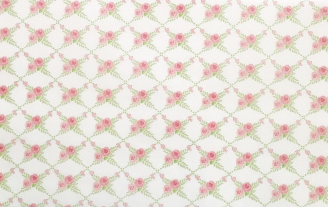 Edible Patterned Rice Wafer Paper SHABBY CHIC ROSES Cake Wrap - Etsy