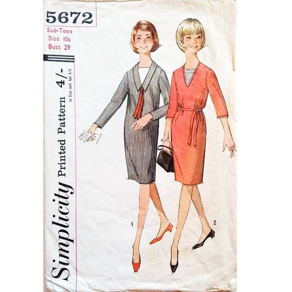 60s Teen Dress - Etsy