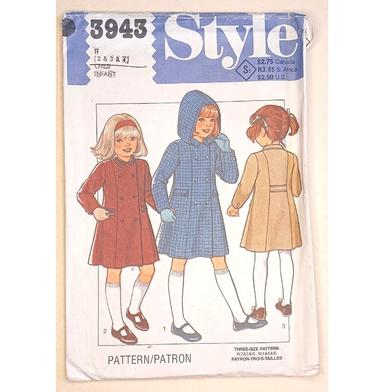 Girls Winter Coat - Etsy