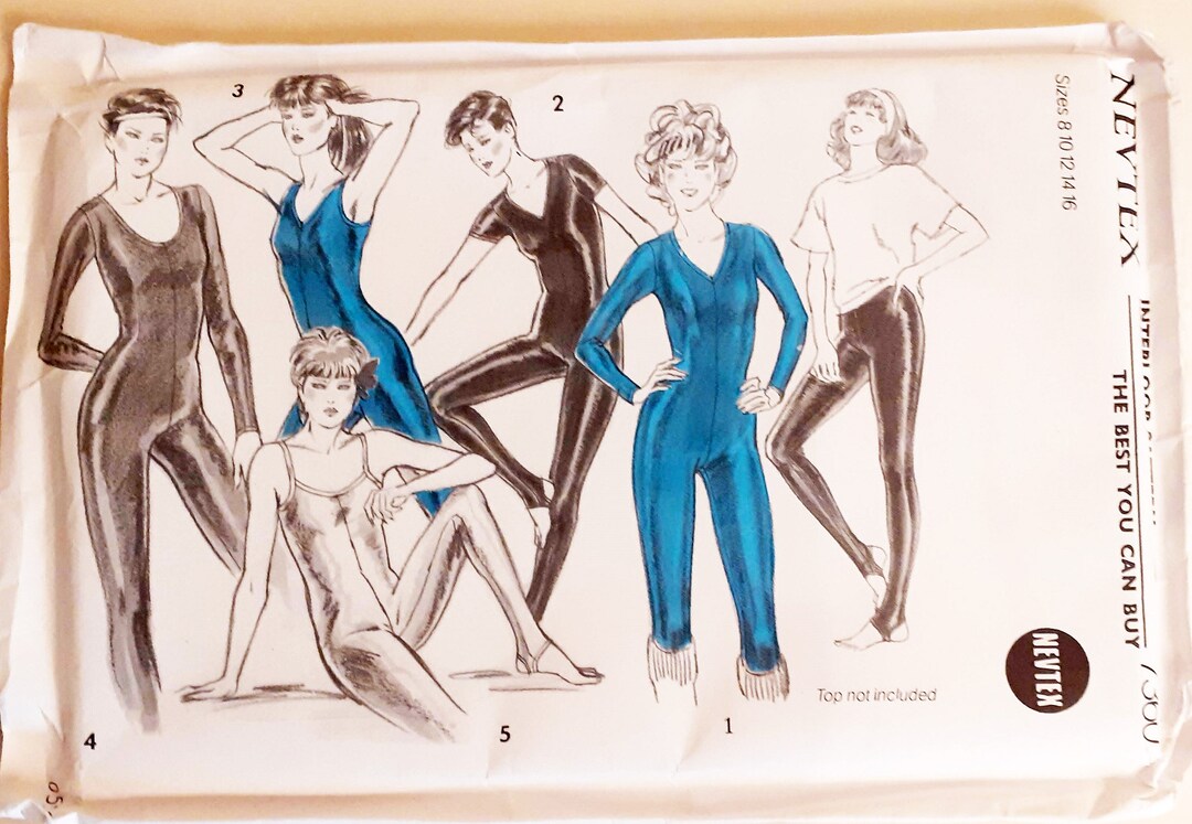 UNCUT Nevtex 7360 Dance Gymnastic Ice Skating Leotard Body Suit 5 ...