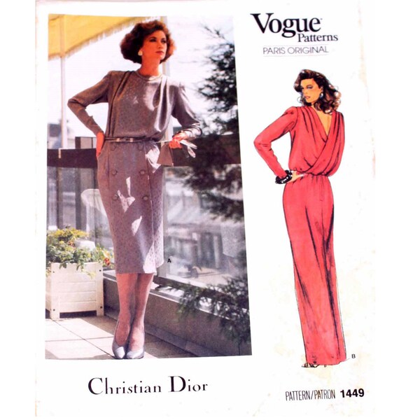 Dior Dress Pattern - Etsy