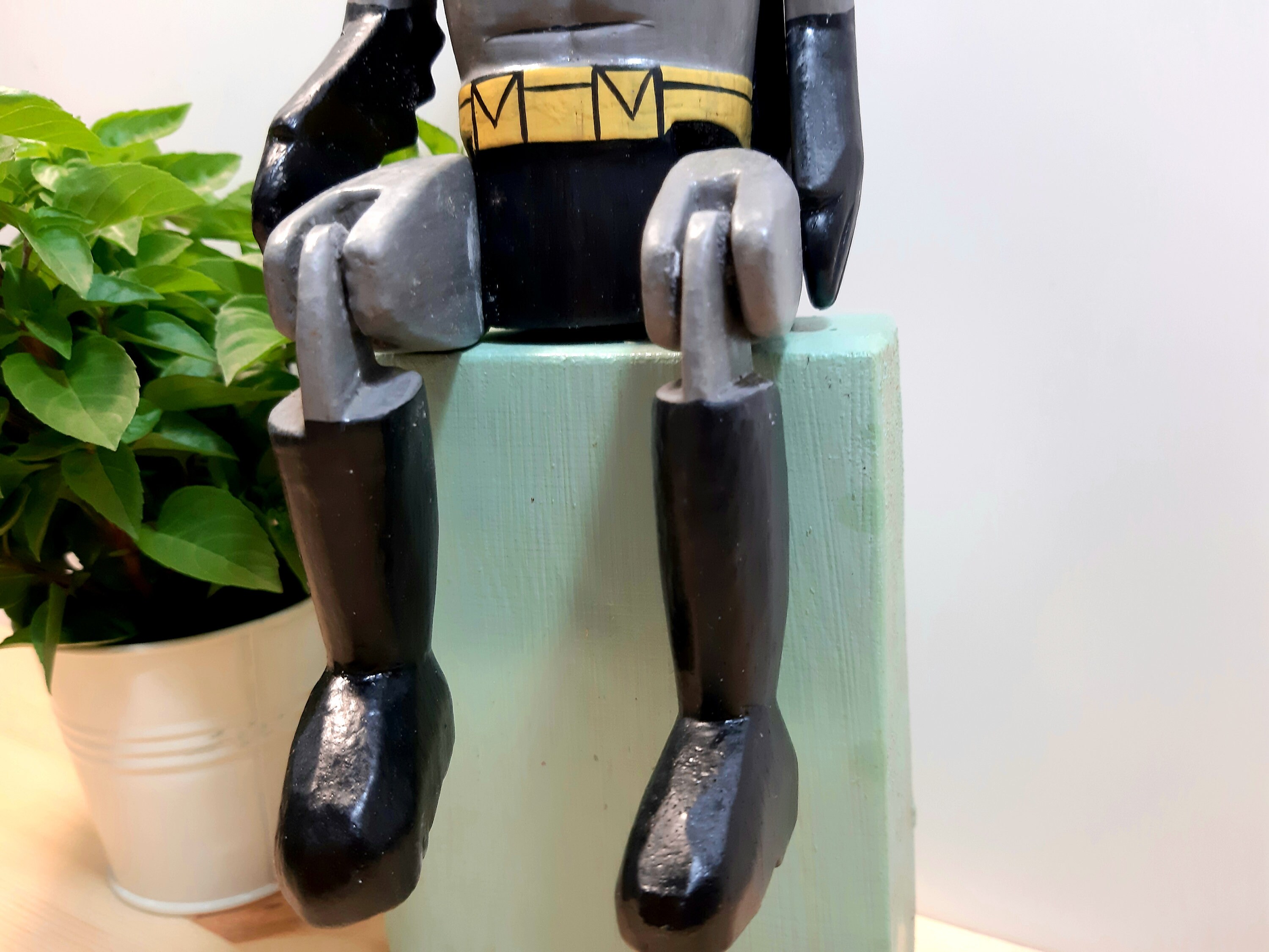 Batman Six Pack Special Edition Puppet Wooden Batman Toy | Etsy