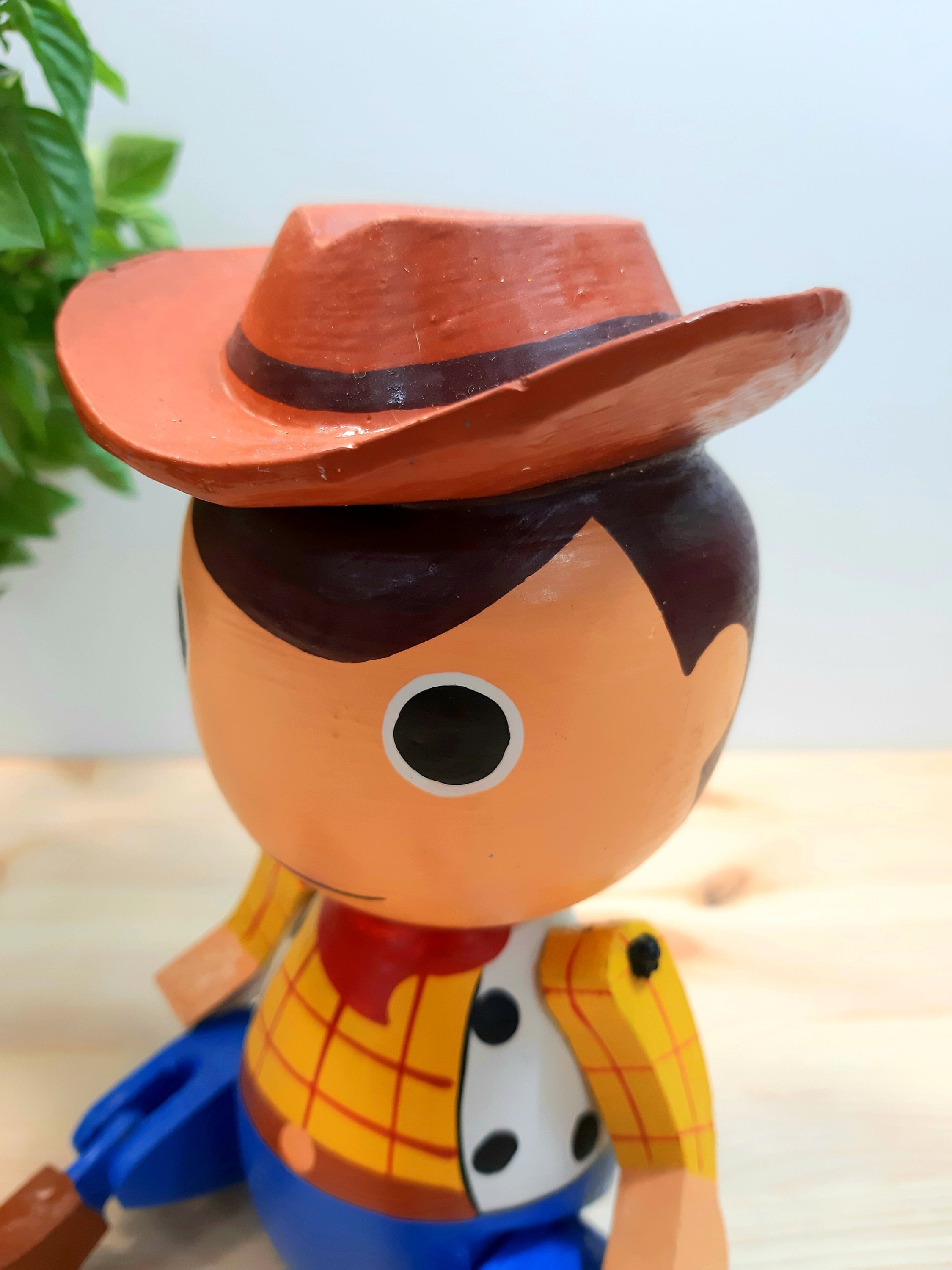 Woody Toy Story Round Head Edition Puppet-Wooden Woody Toy | Etsy