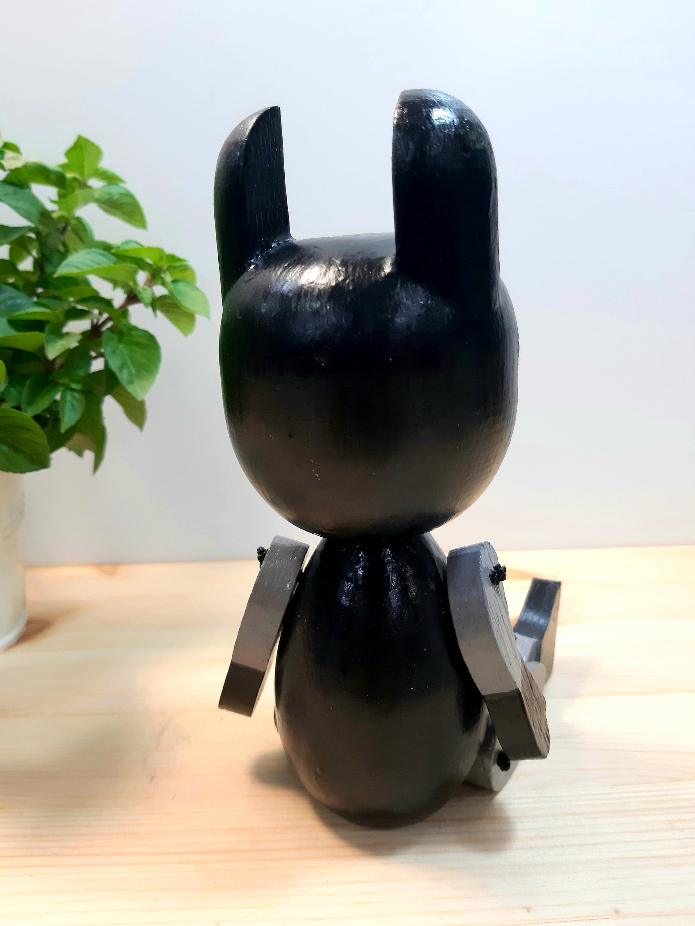 Batman Puppet Wooden Batman Toy Hand Painted DC Comics | Etsy