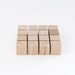 Oak Wood Cubes for DIY, Construction or Craft Game, Set of 16 - Etsy