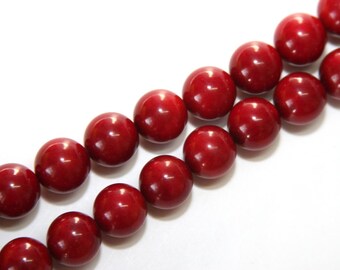 Real coral beads | Etsy