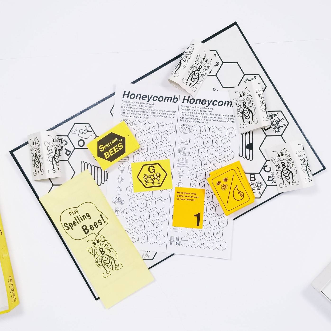 1992 Spelling Bees Board Game - Etsy