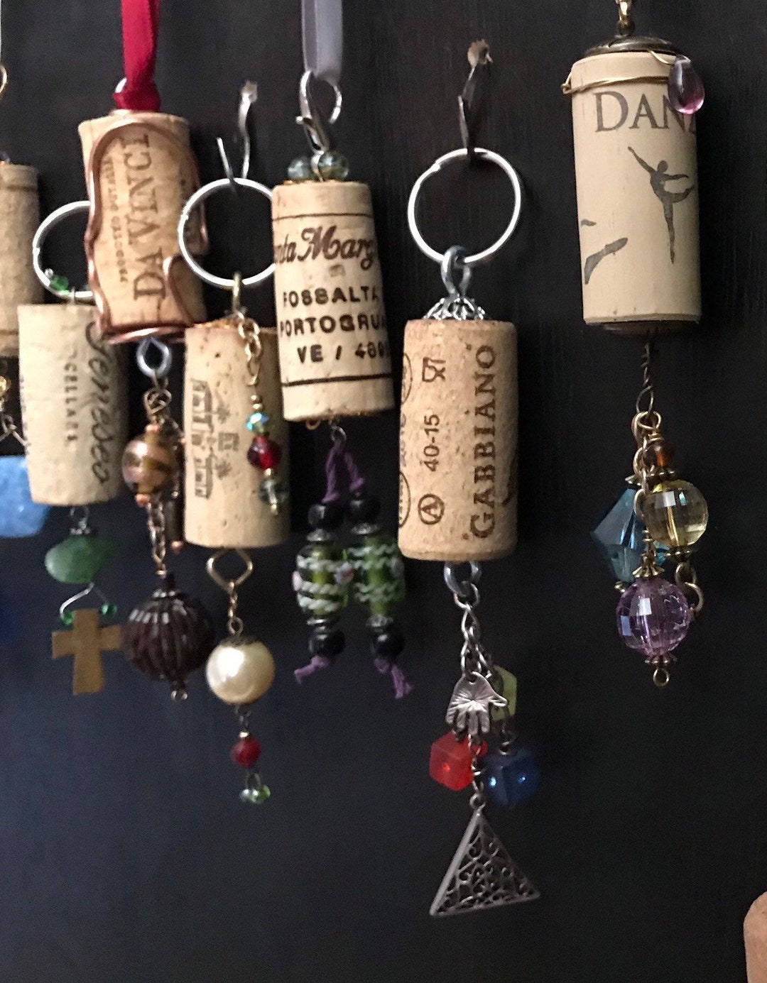 Cork Key Chains - Etsy