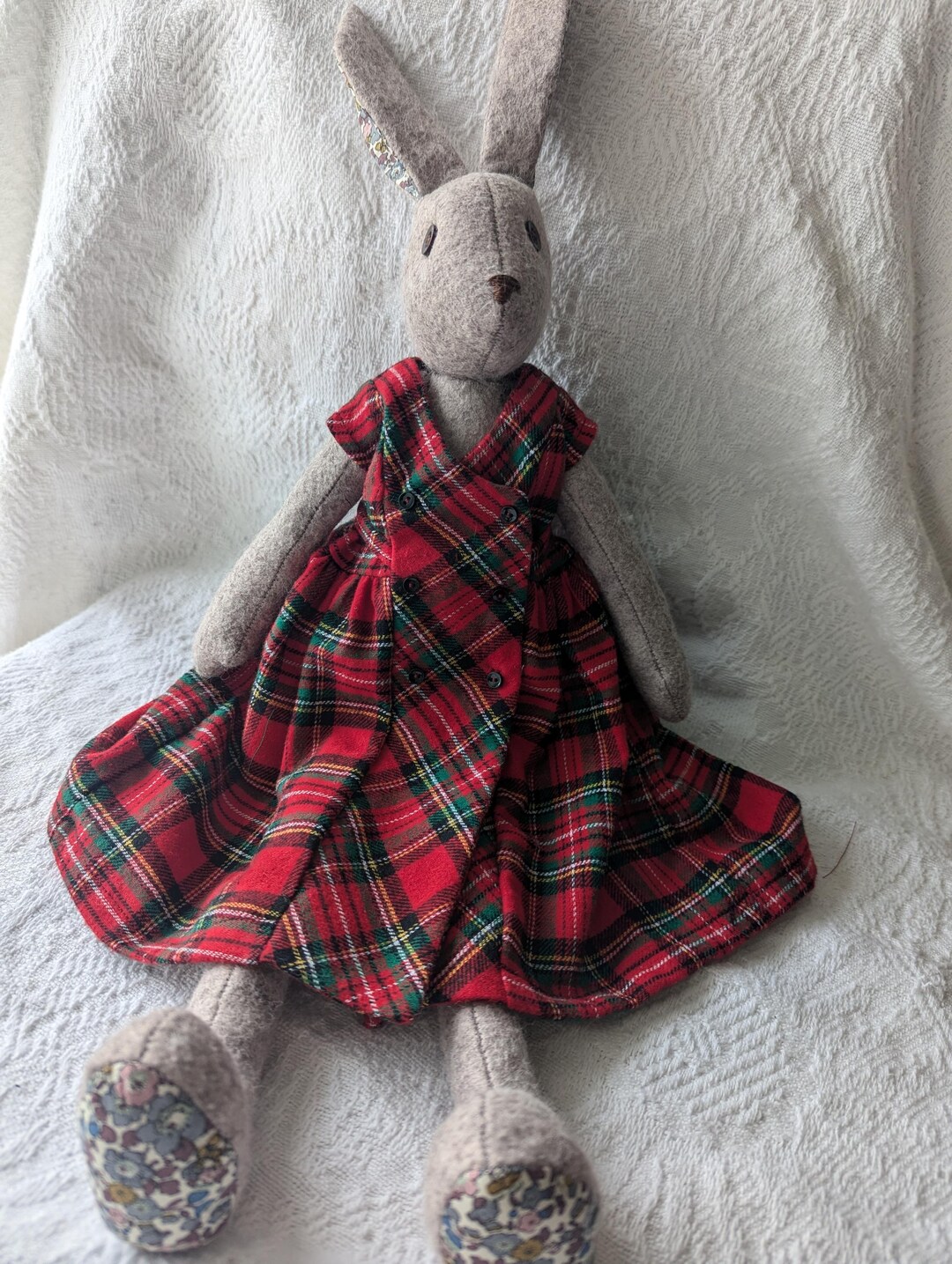 Handmade Felt Luna Lapin, Bunny Rabbit Doll Heirloom Gift for Christmas ...