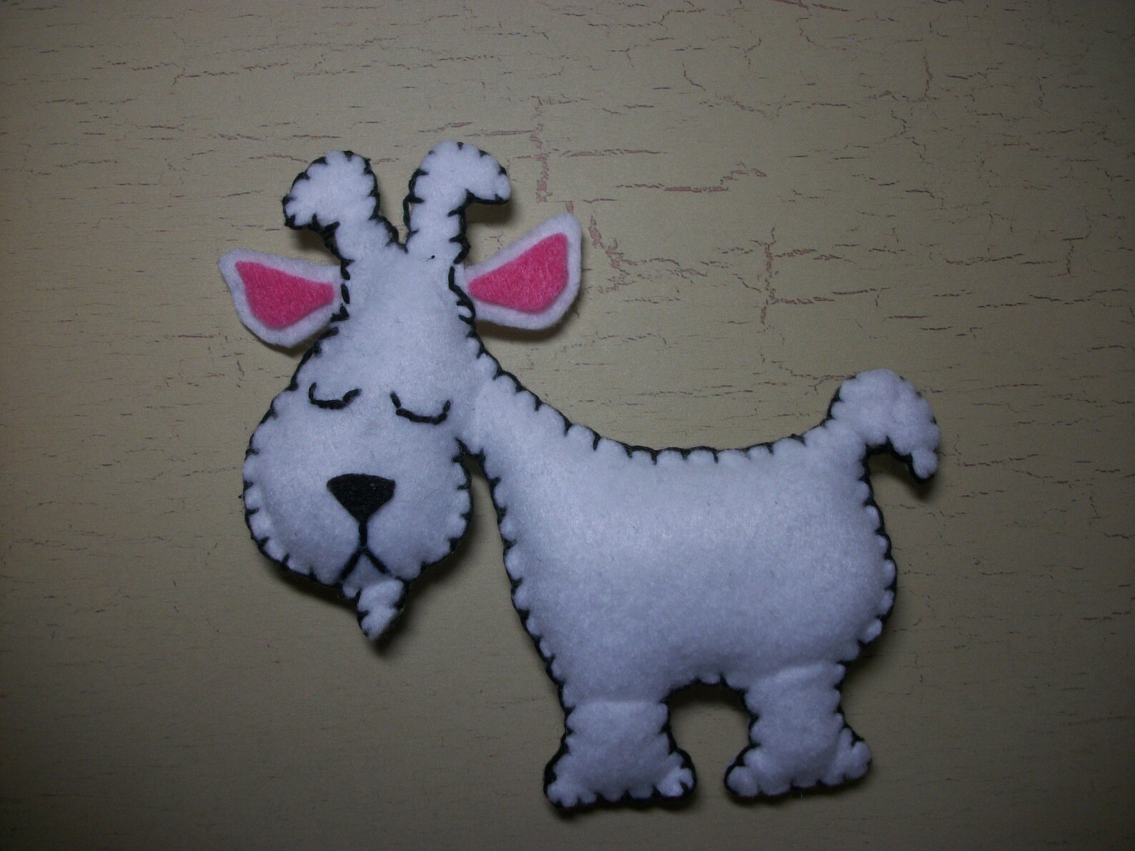 Pdf Pattern Felt Goat Ornament, Nursery Decor Felt, Baby Mobile Toy ...