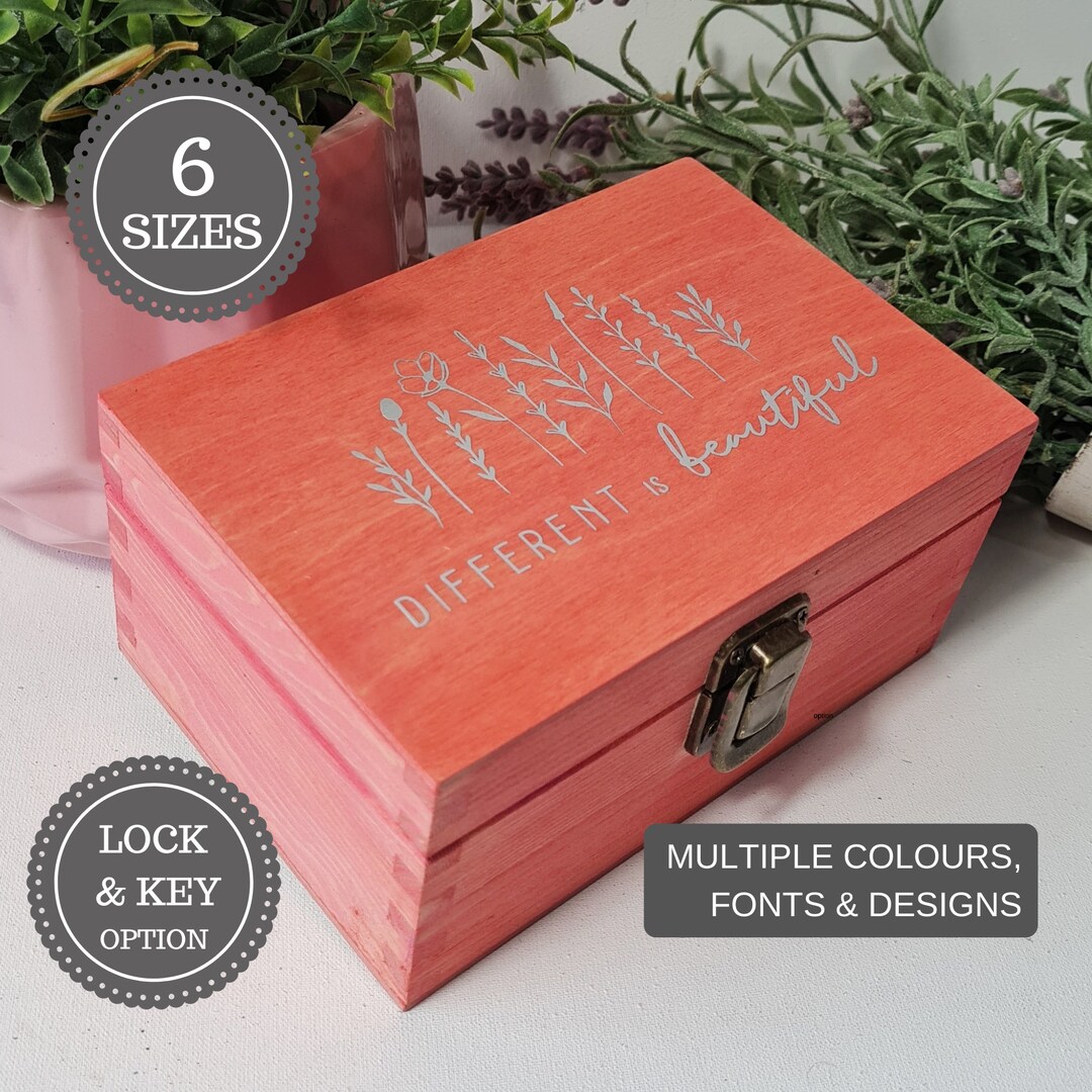 Self Care Affirmation Box I Well Being Anxiety Relief Box I - Etsy