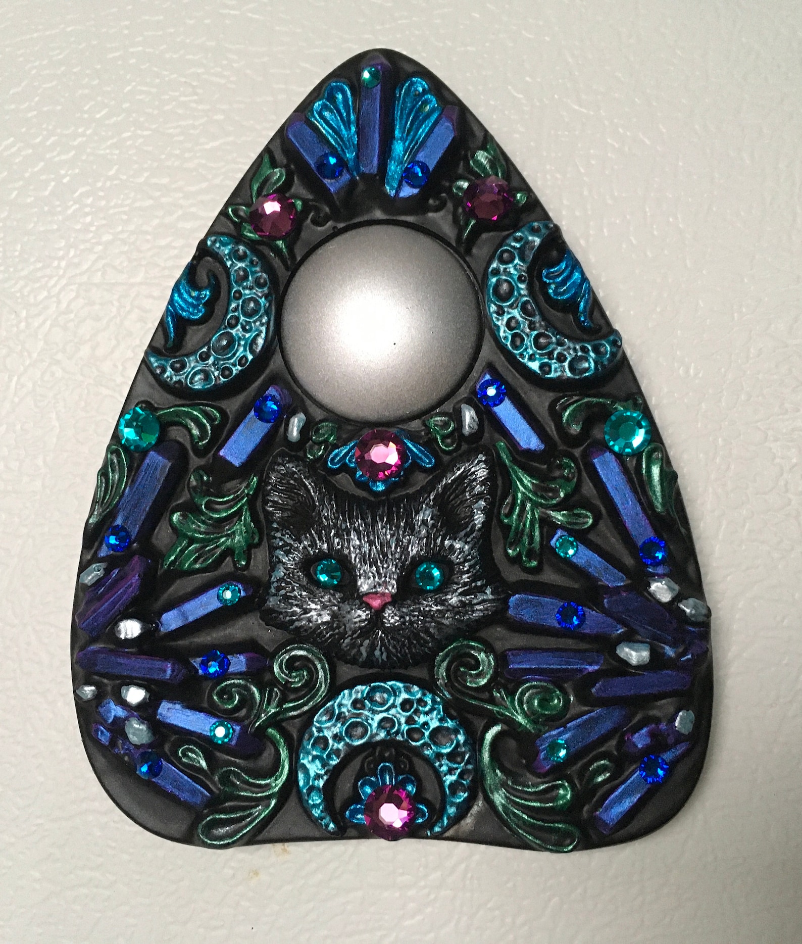 Large Triple Moon Cat Planchette Magnet - Etsy