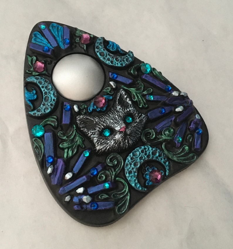 Large Triple Moon Cat Planchette Magnet - Etsy