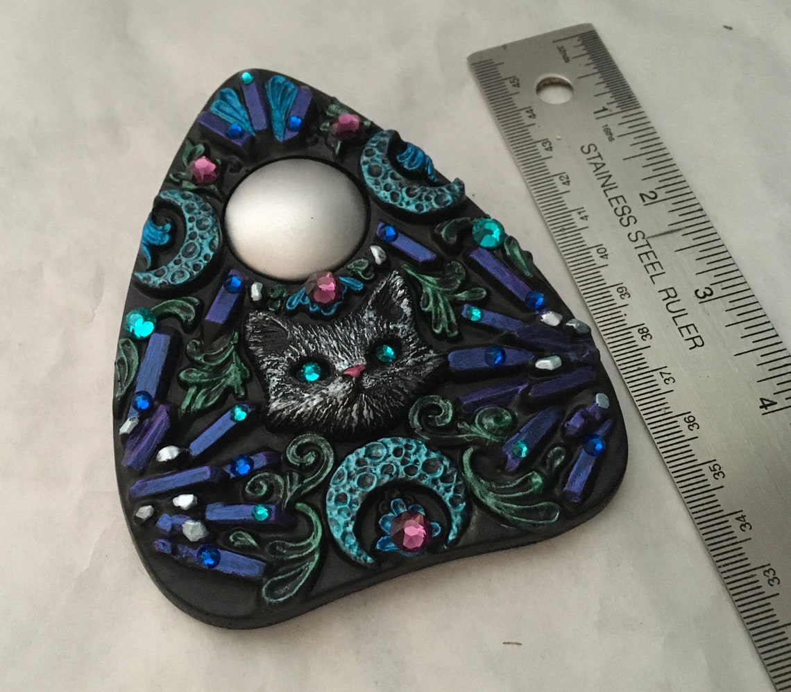 Large Triple Moon Cat Planchette Magnet - Etsy