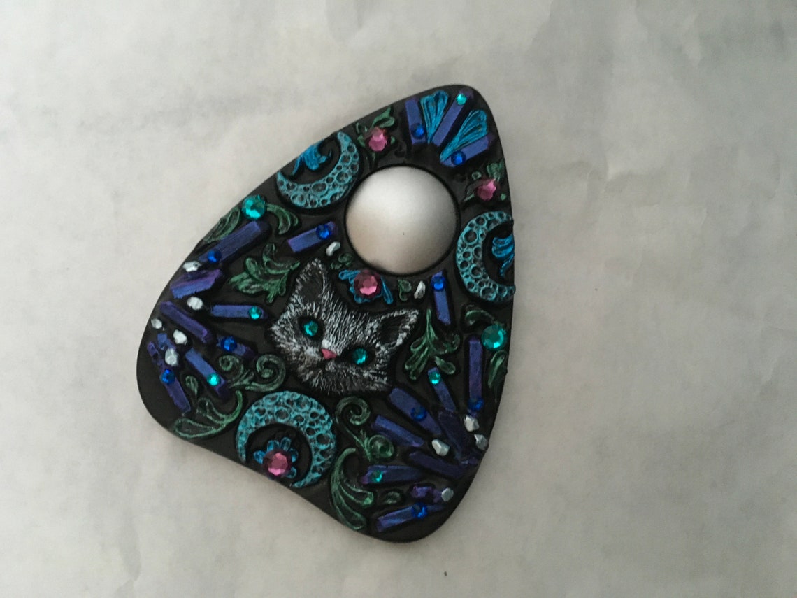Large Triple Moon Cat Planchette Magnet - Etsy