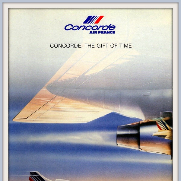 Concorde Poster - Etsy