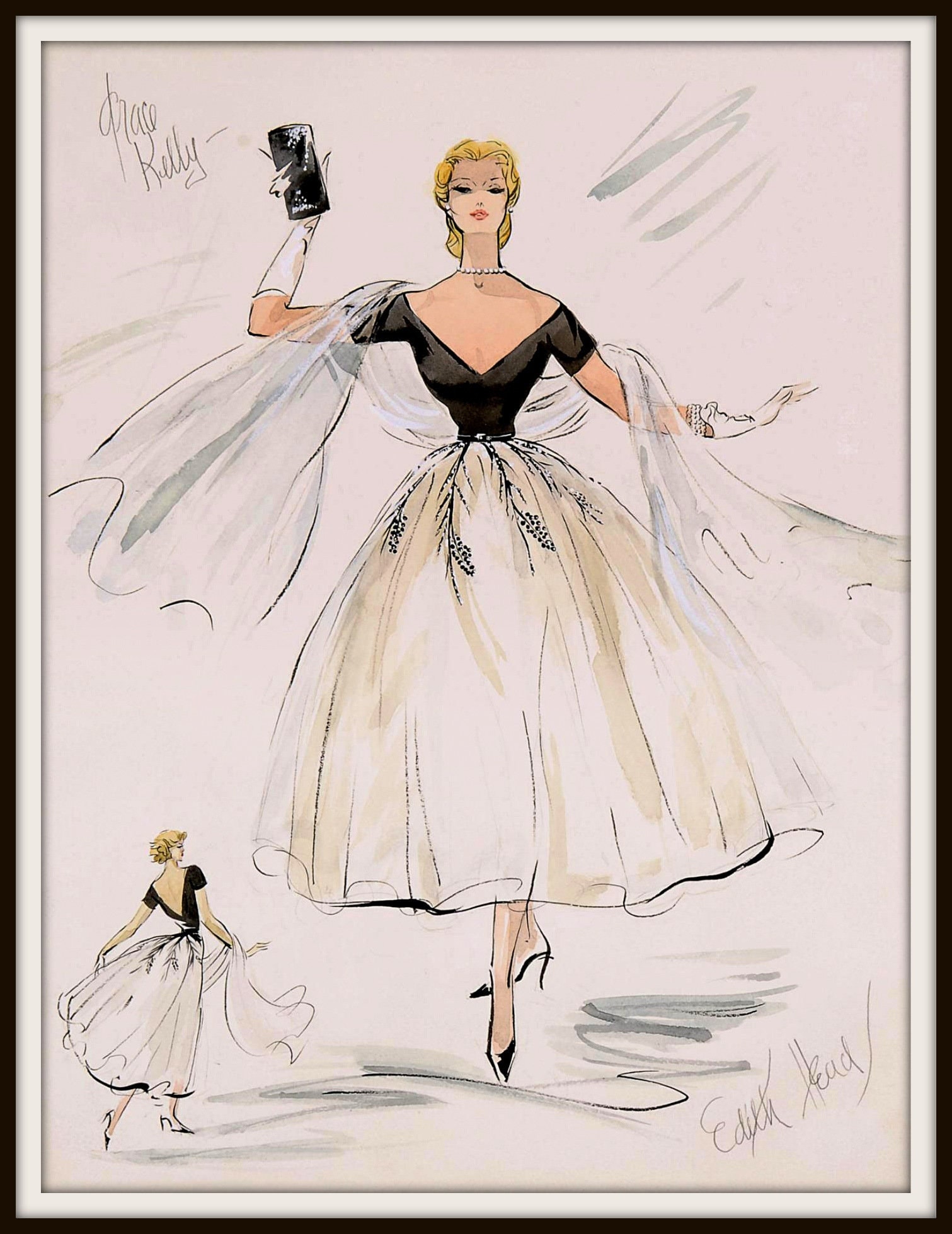 Rear Window Grace Kelly Nightgown