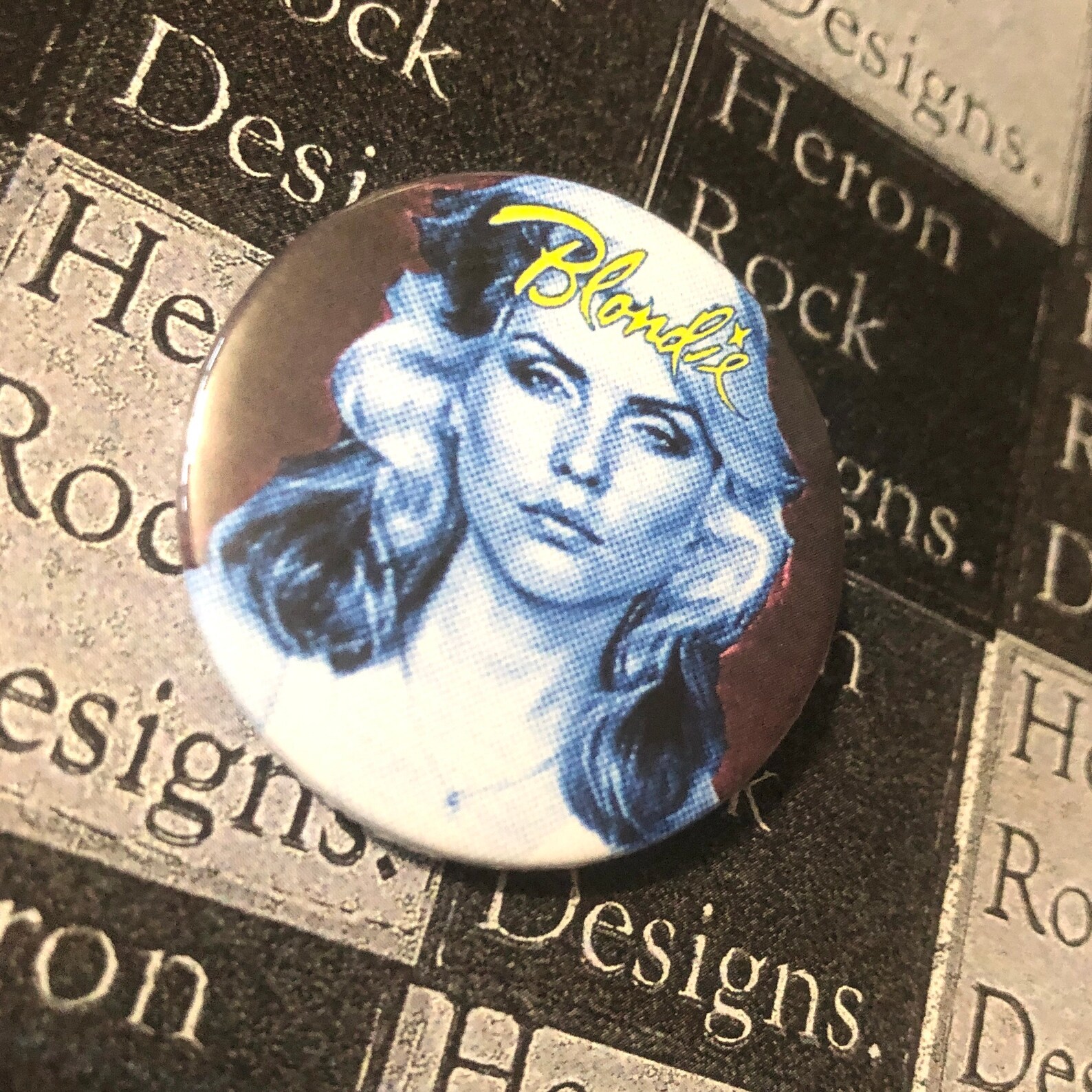 Debbie Harry / Blondie Pin Badge - Etsy
