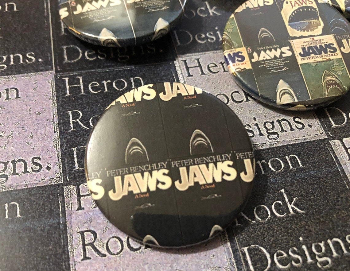 JAWS Badges Pins book Covers - Etsy