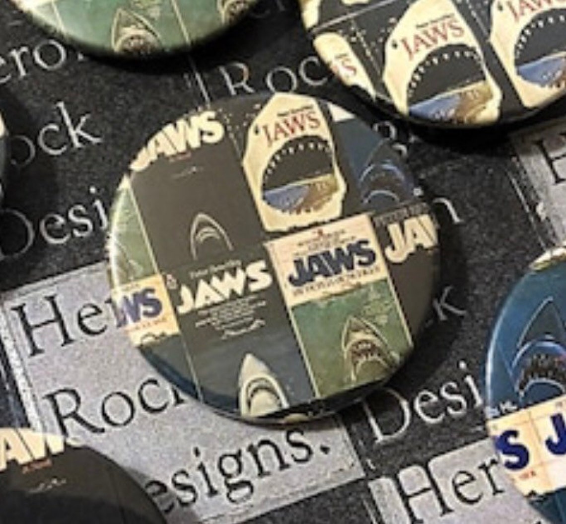 JAWS Badges Pins book Covers - Etsy
