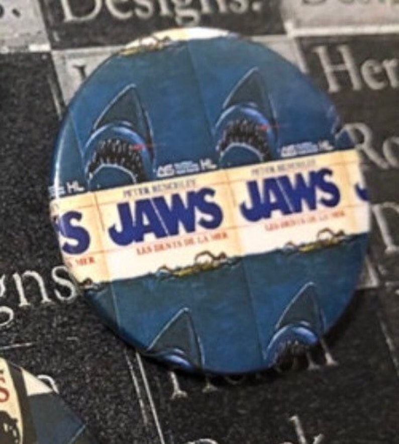 JAWS Badges Pins book Covers - Etsy